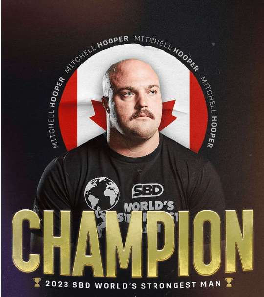 Mitchell Hooper : L'Homme le Plus Fort du Monde en 2023