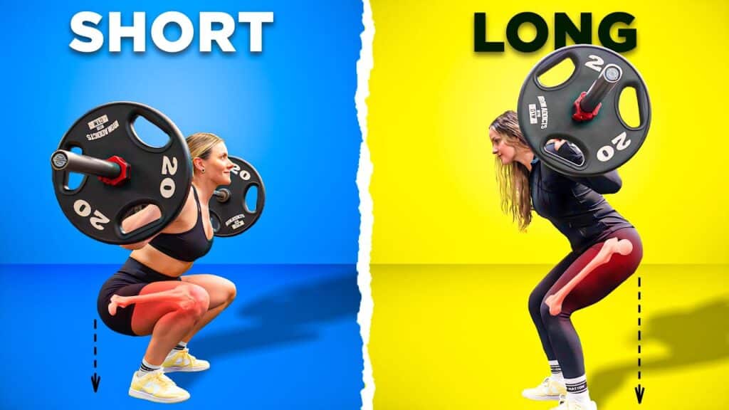 Did You Know Your Ideal Squat Stance Depends On Your Leg Length? People ...