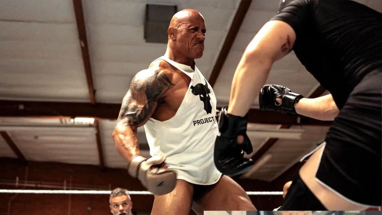 First Look At Dwayne Johnson’s Dramatic Transformation As Tattooless ...