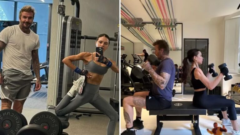 David and Victoria Beckham Train Together 6 Days a Week at 50+ — Inside ...