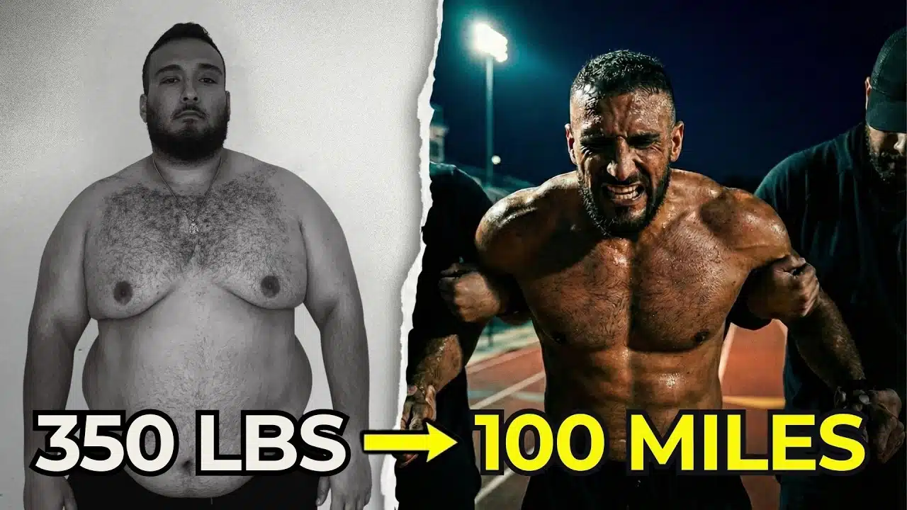 He Was 350 Pounds and Couldn't Run One Lap. Now He Just Ran 100 Miles ...