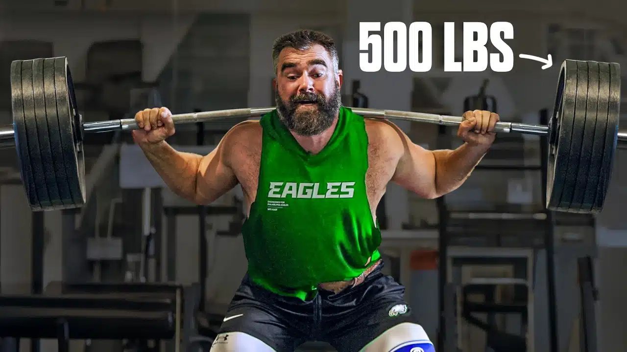 Jason Kelce Hit 19.7 MPH at Eagles Facility (Faster Than His Playing ...